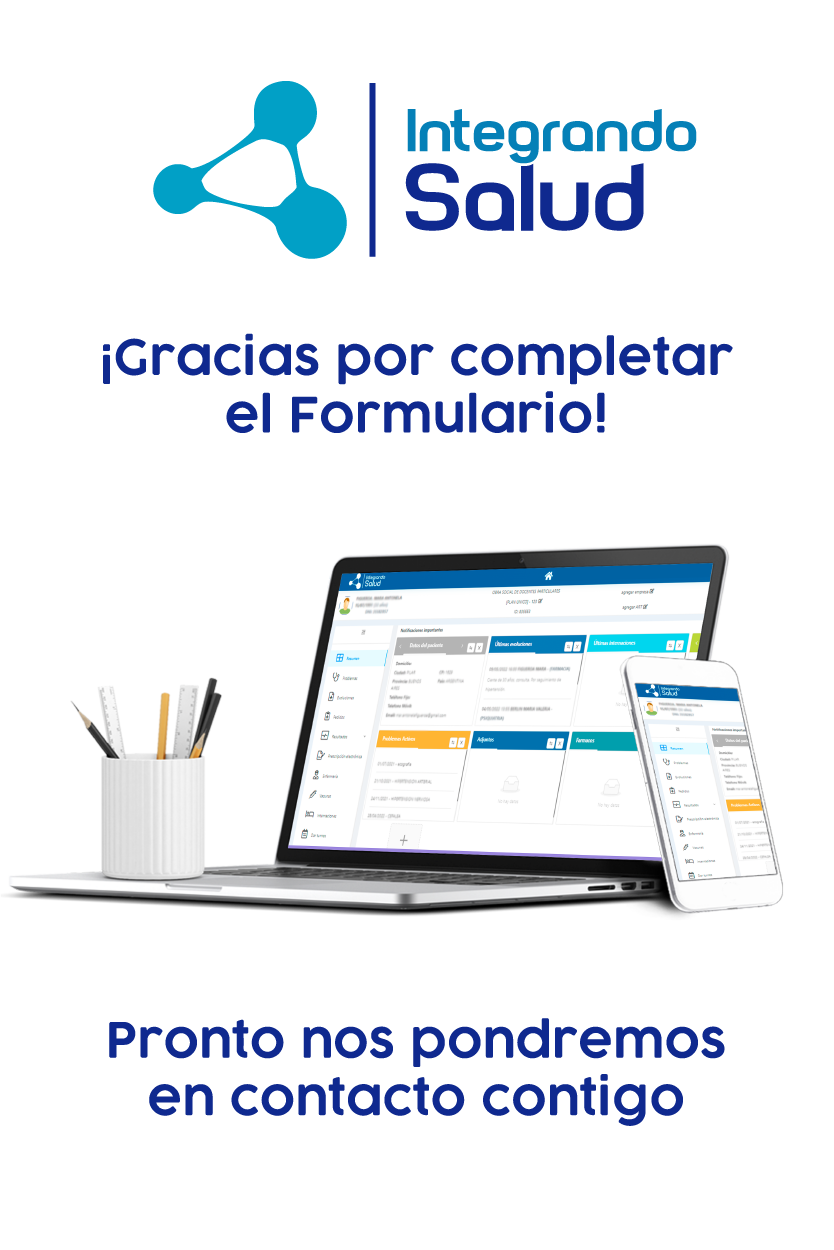 ¡Gracias por completar el formulario! - Integrando Salud